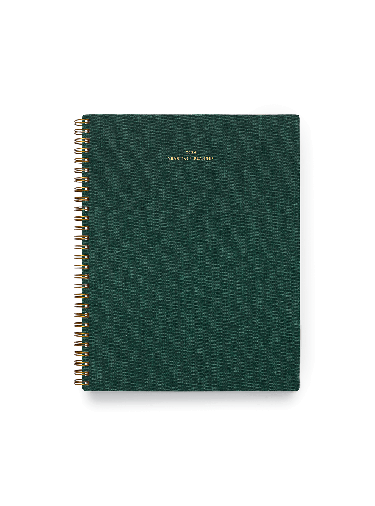 Appointed - 2024 Year Task Planner - Hunter Green | GoodLand Home & Goods Appointed - 2024 Year Task Planner - Hunter Green | GoodLand Home & Goods